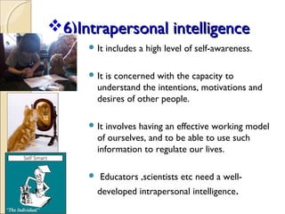 Multiple intelligences | PPT