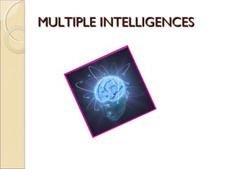Multiple intelligences | PPT