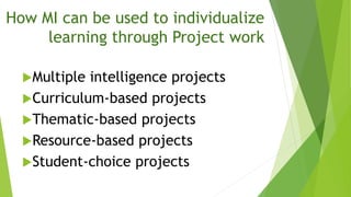 Multiple intelligences | PPTX