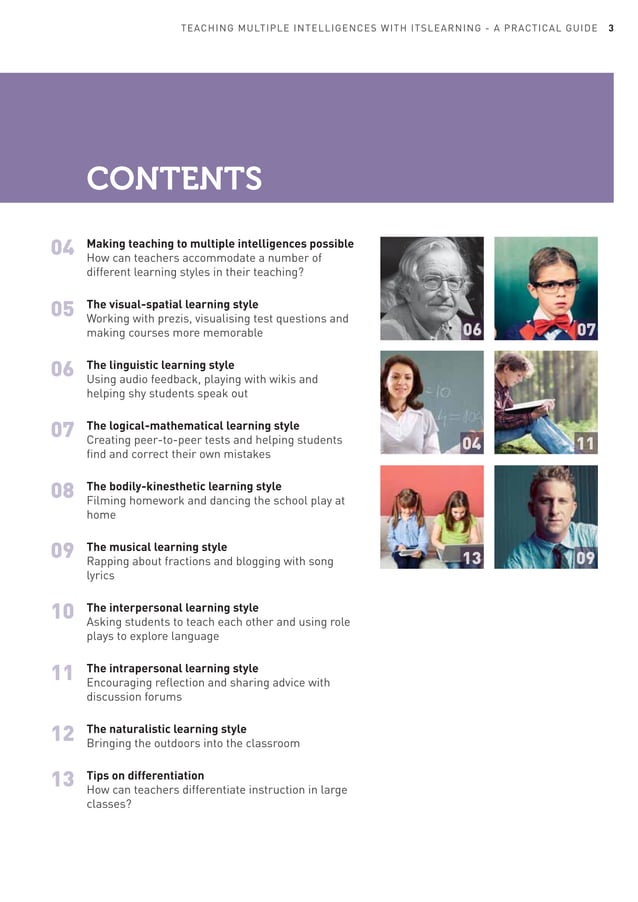 Multiple intelligences- Inteligencias Múltiples | PDF