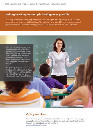 Multiple intelligences- Inteligencias Múltiples | PDF