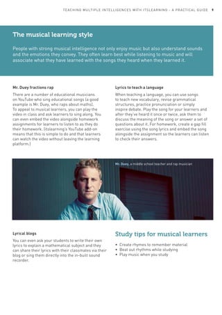 Multiple intelligences- Inteligencias Múltiples | PDF