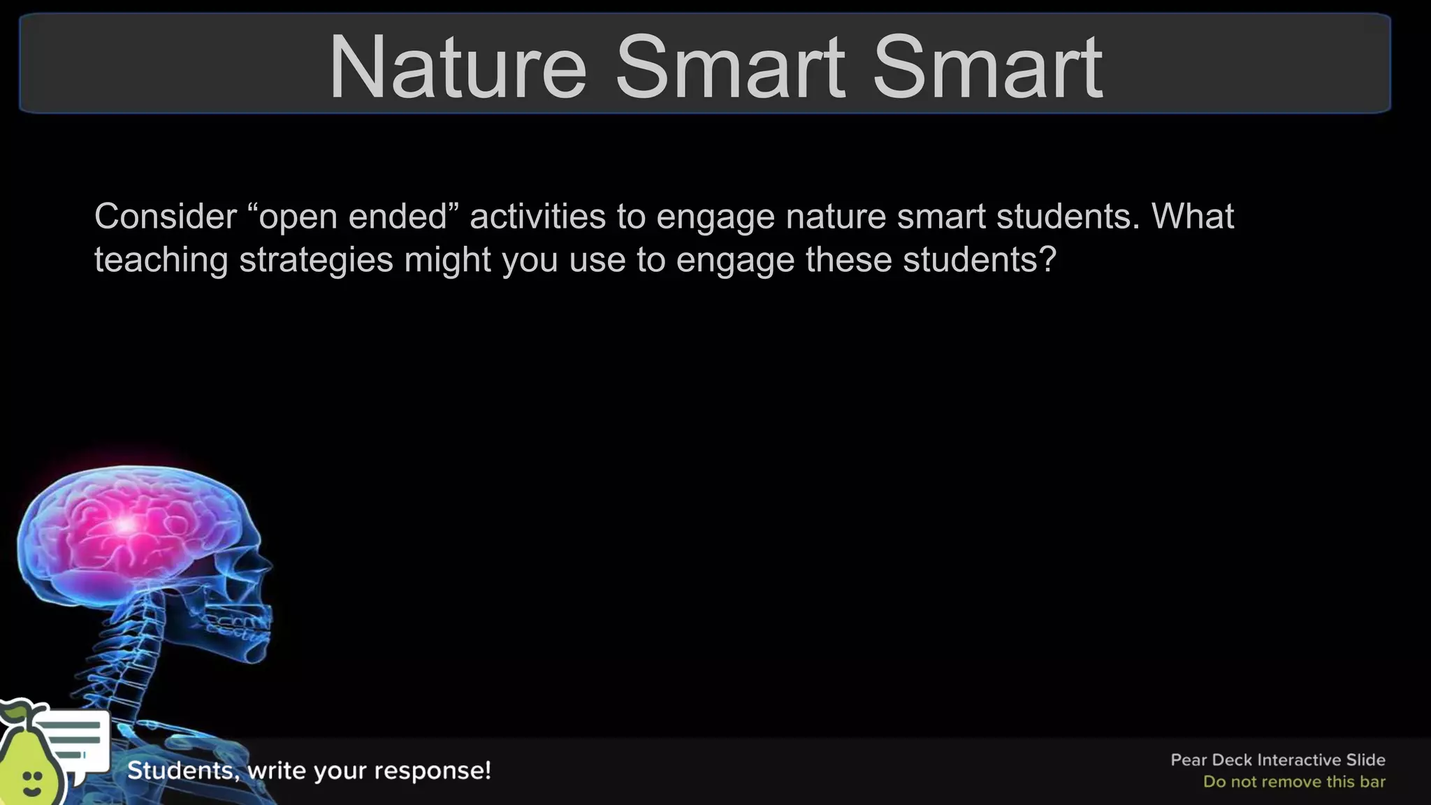 Multiple intelligences: Understanding Your Students | PPT