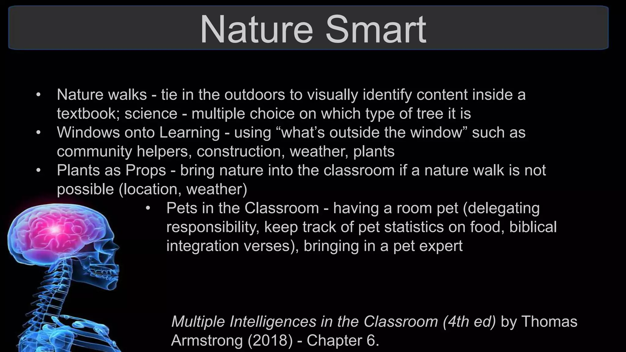 Multiple intelligences: Understanding Your Students | PPT