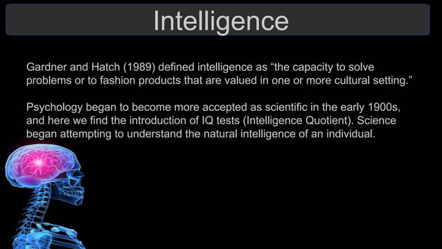 Multiple intelligences: Understanding Your Students | PPT