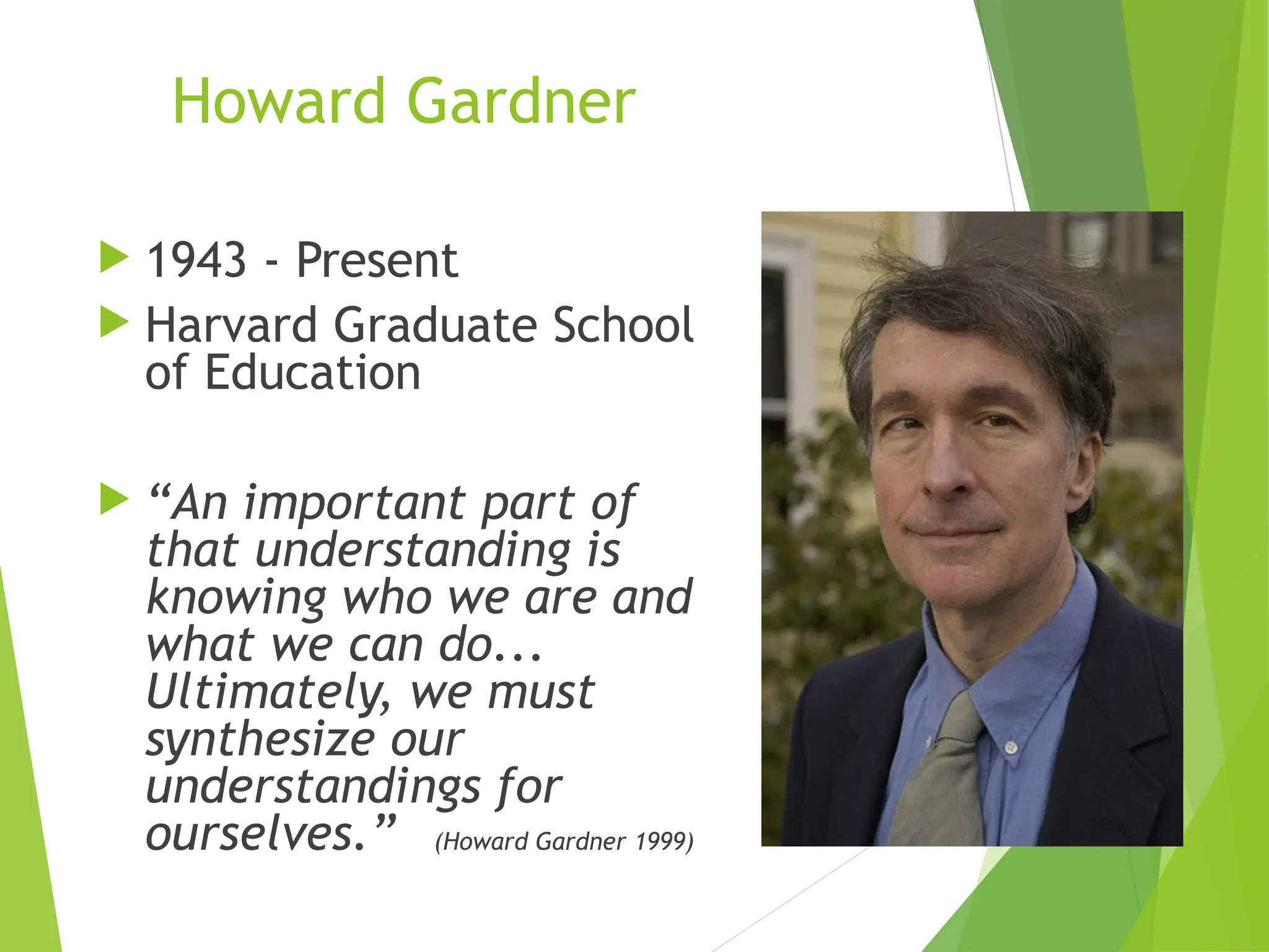 Multiple Intelligences ppt BY Howard .ppt