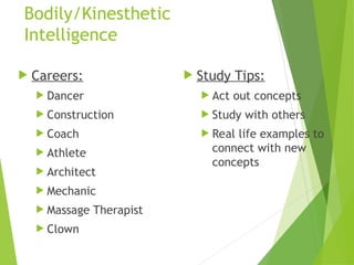 Multiple Intelligences ppt BY Howard .ppt