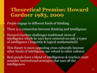 Multiple Intelligences | PPTX