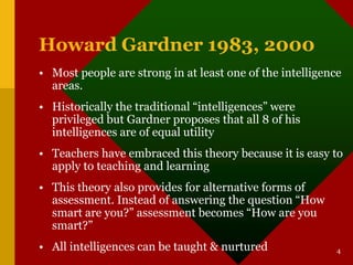 Multiple Intelligences | PPTX