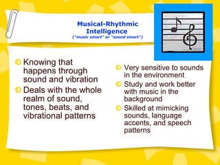 Multiple intelligences (1) | PPT