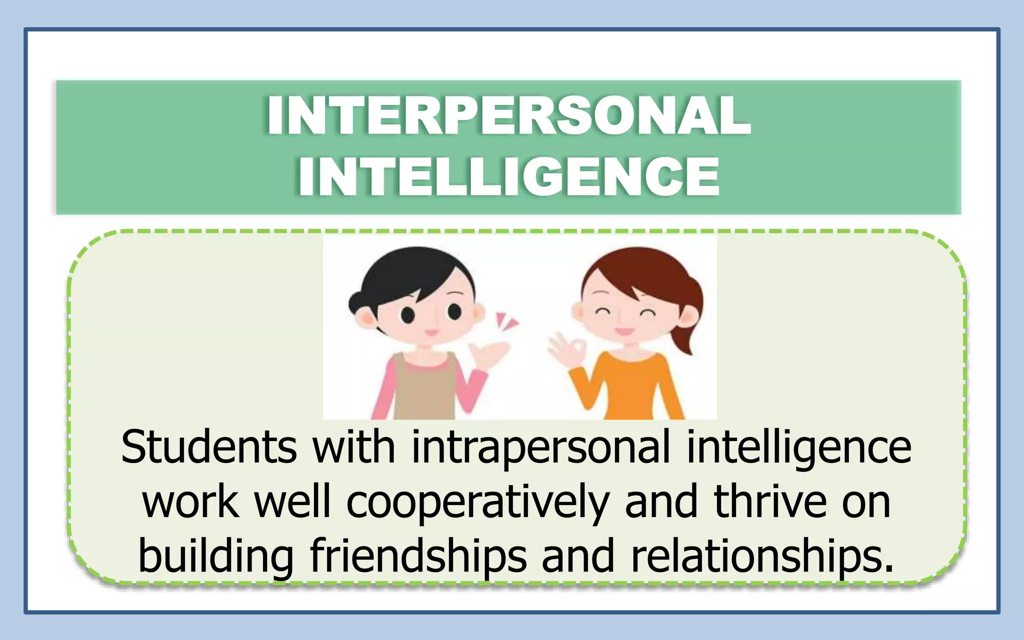 Multiple Intelligences and Learning styles (Current Issues and Trends ...