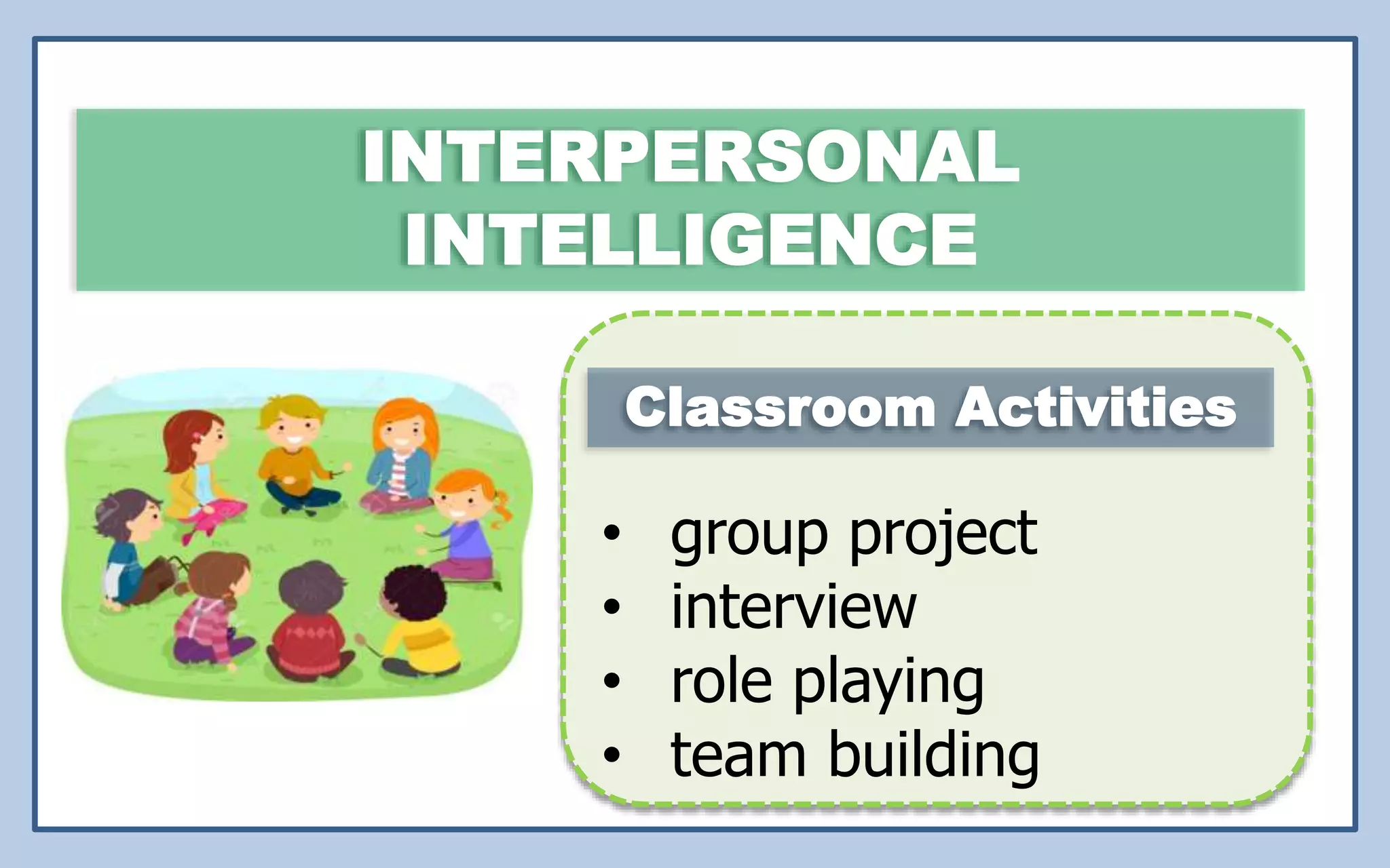 Multiple Intelligences and Learning styles (Current Issues and Trends ...