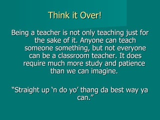 Multiple intelligences and Teaching Styles | PPT