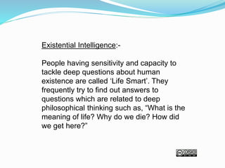 Multiple Intelligences | PPT