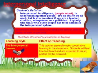 Multiple Intelligences by Howard Gardner | PPT