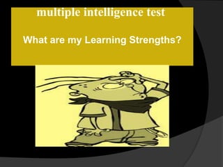 Multiple intelligences ppt | PPTX