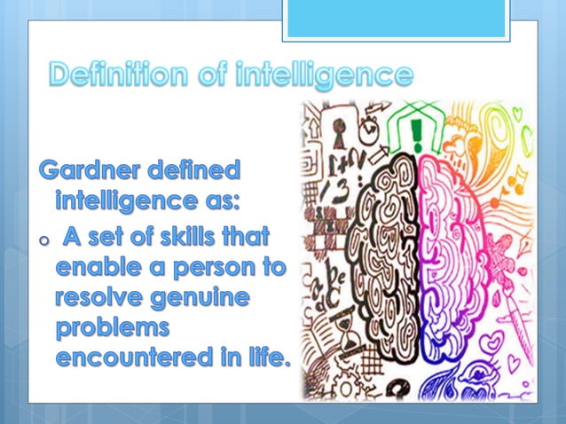 Multiple intelligences theory | PPTX