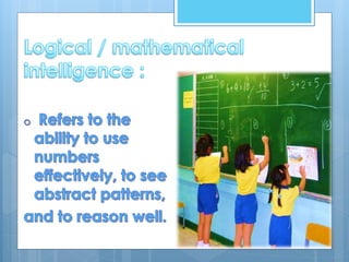 Multiple intelligences theory | PPT