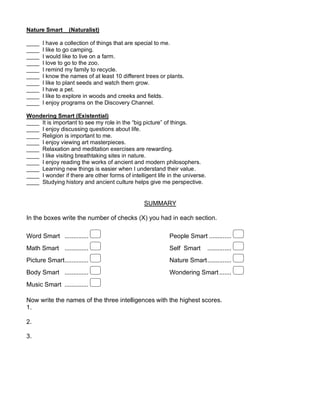 Multiple Intelligence Survey Form.pdf... | PDF