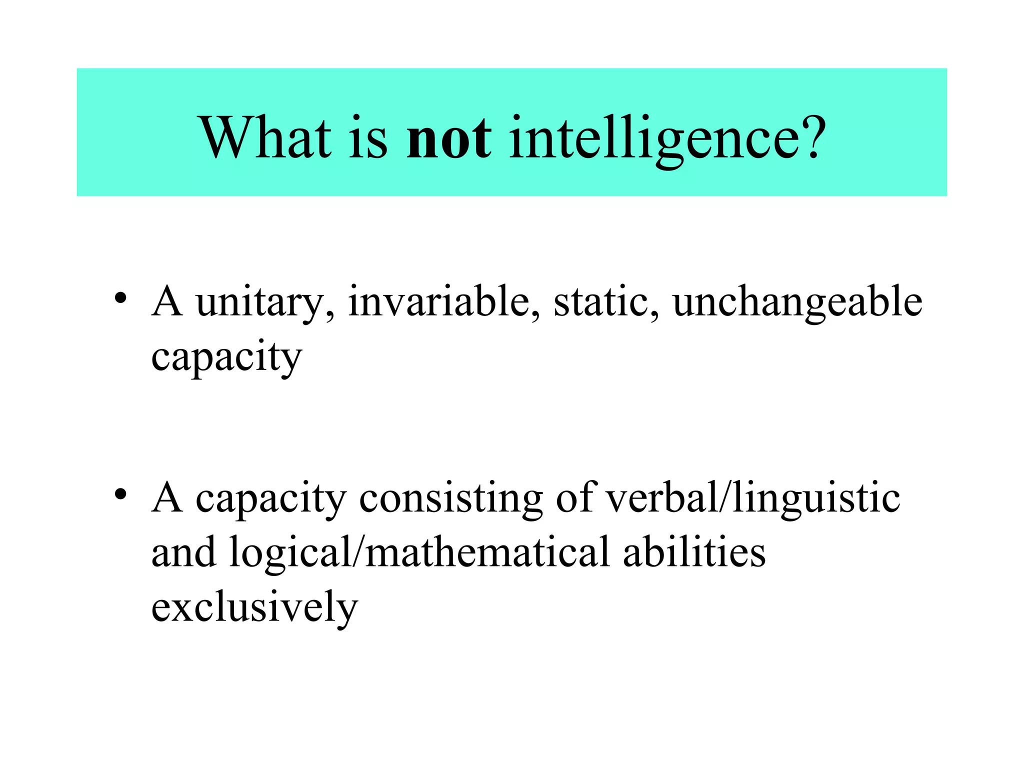 Multiple Intelligences V2 | PPT