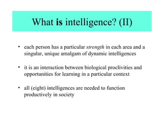 Multiple Intelligences V2 | PPT