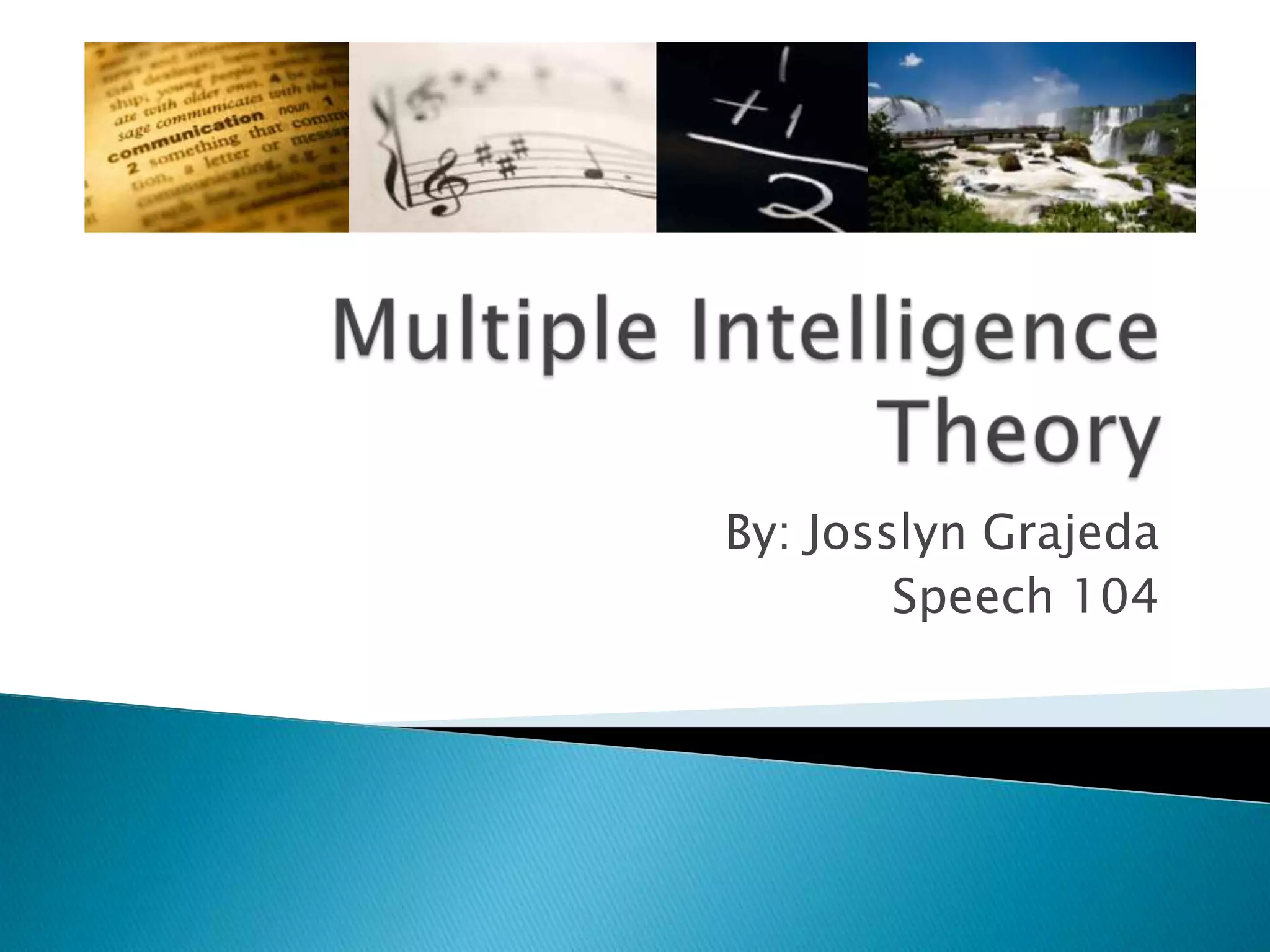 Multiple Intelligence Theory | PPT
