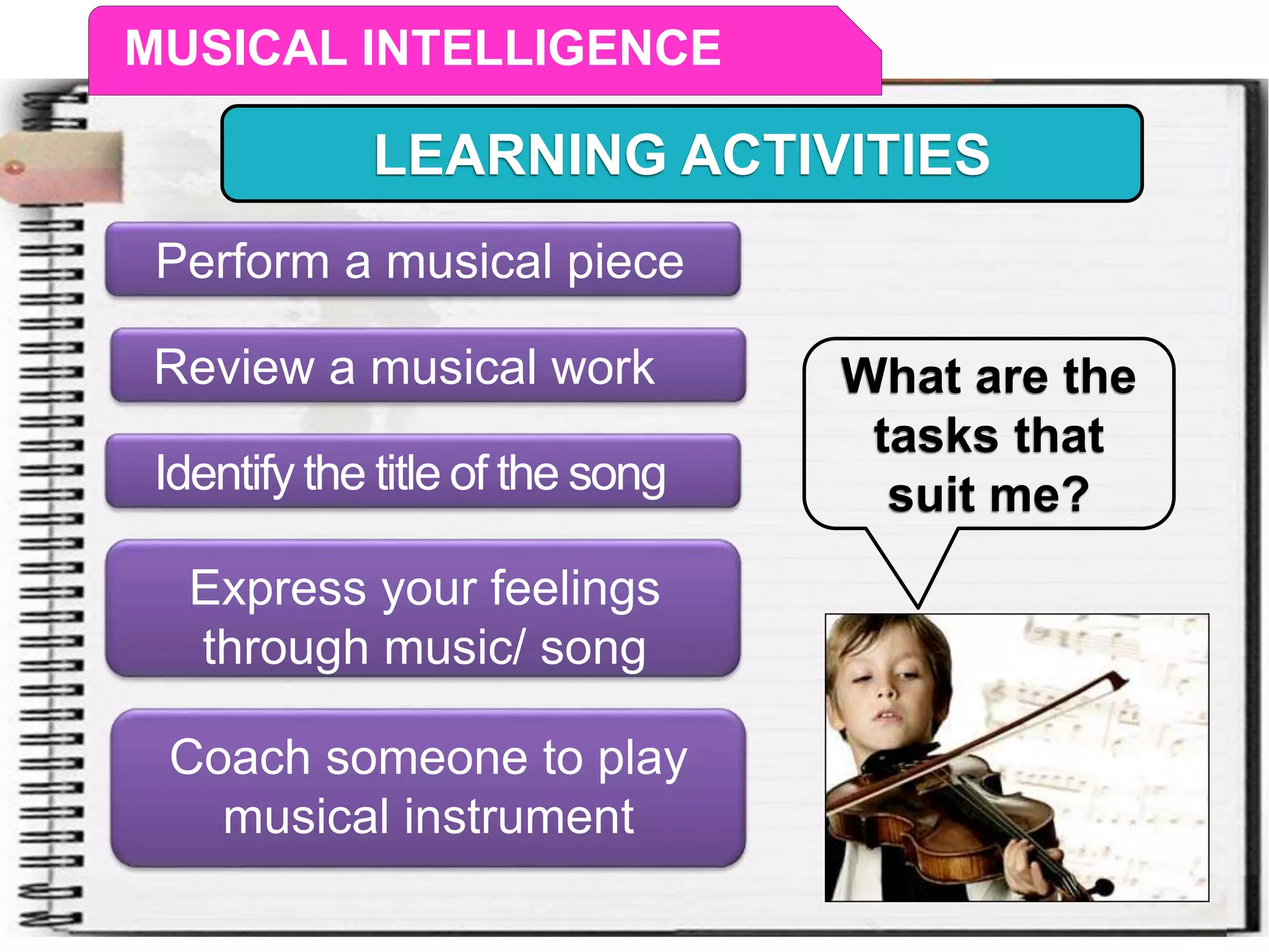 THEORY OF MULTIPLE INTELLIGENCE | PPT