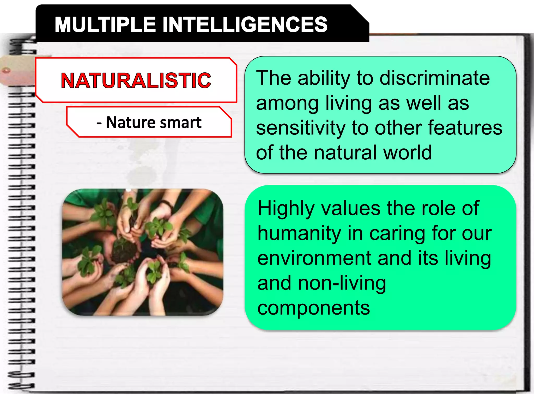 THEORY OF MULTIPLE INTELLIGENCE | PPTX
