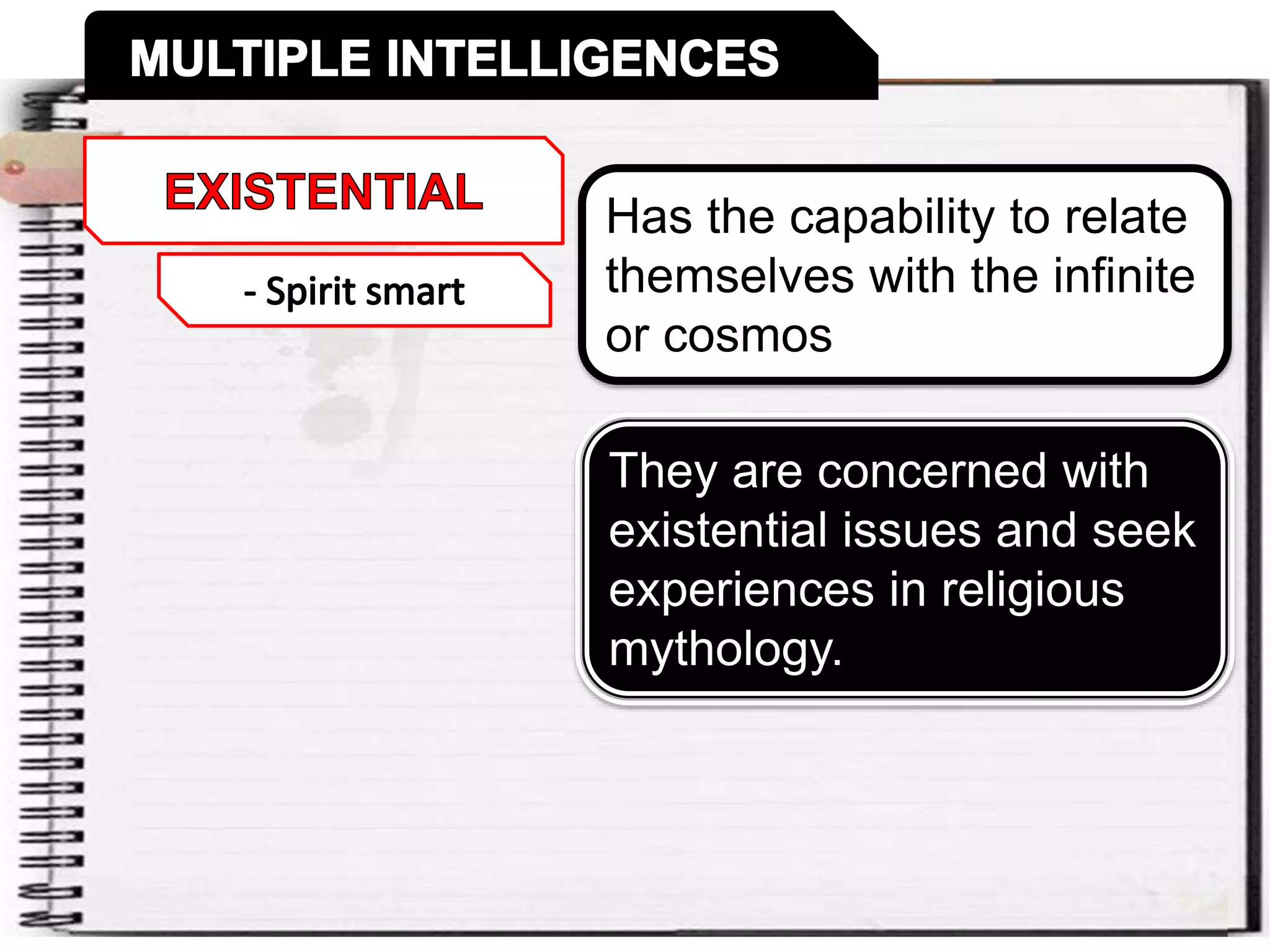 THEORY OF MULTIPLE INTELLIGENCE | PPT