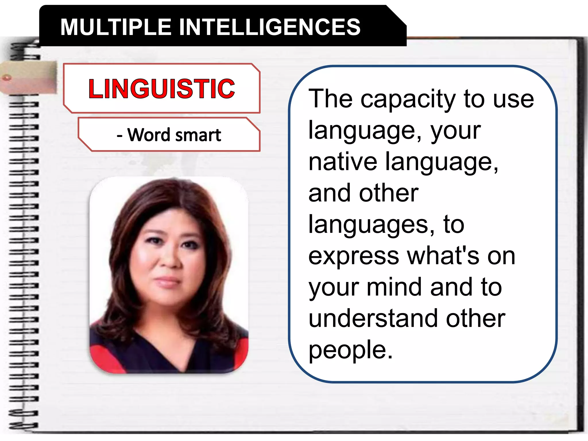 THEORY OF MULTIPLE INTELLIGENCE | PPTX