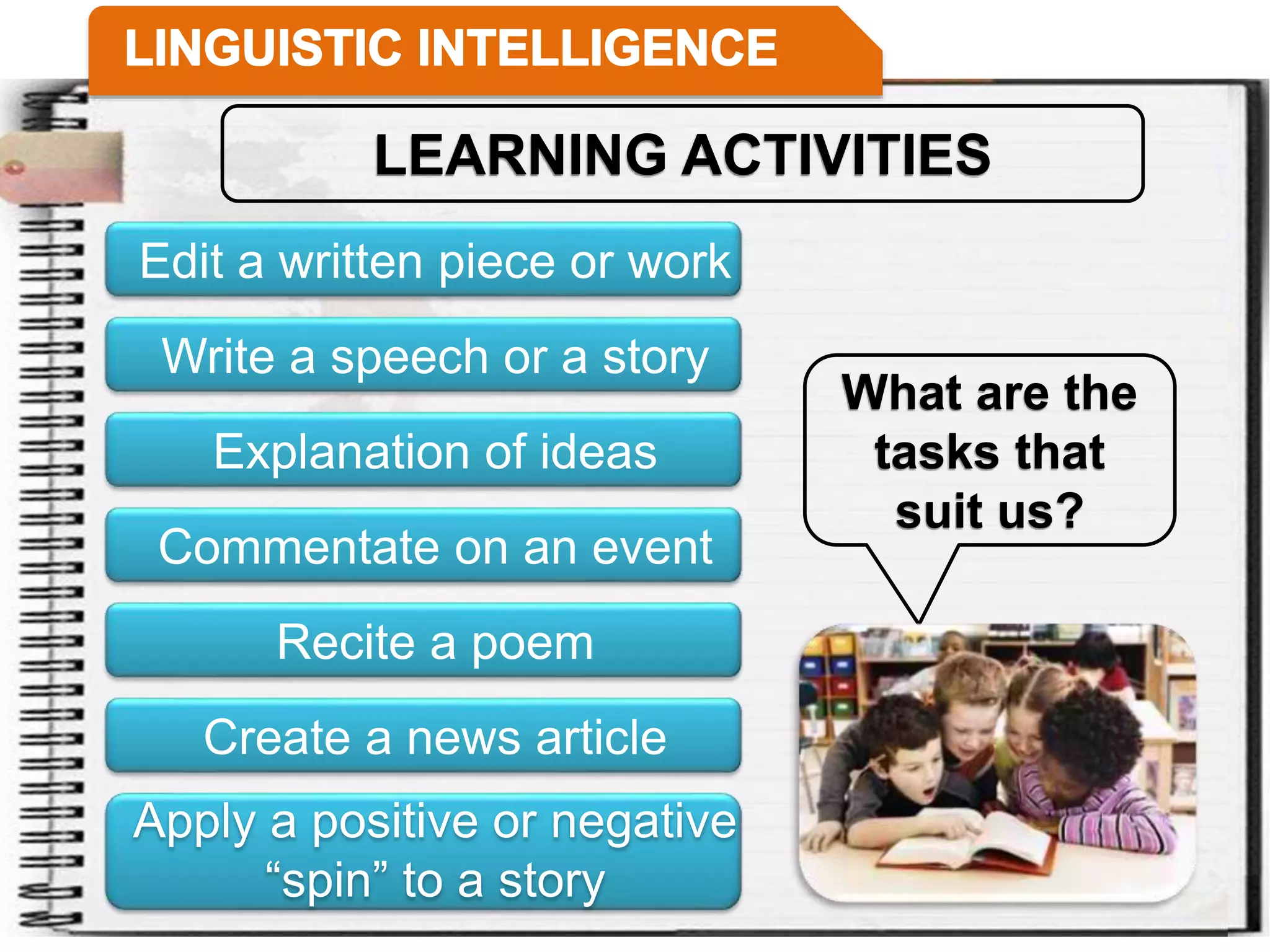 THEORY OF MULTIPLE INTELLIGENCE | PPT