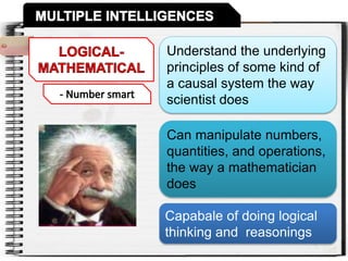 THEORY OF MULTIPLE INTELLIGENCE | PPT