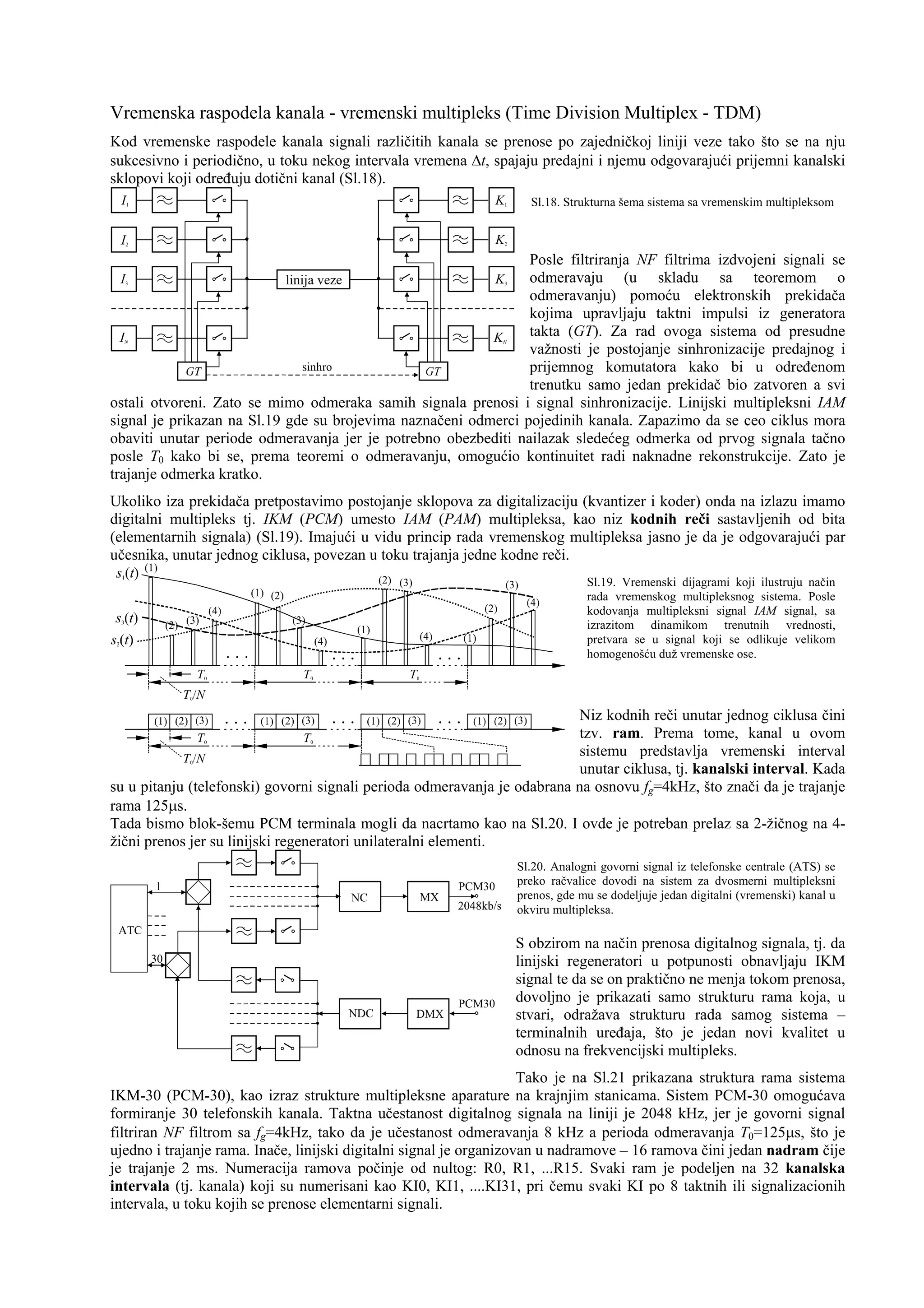 Multipleksni prenos signala | PDF
