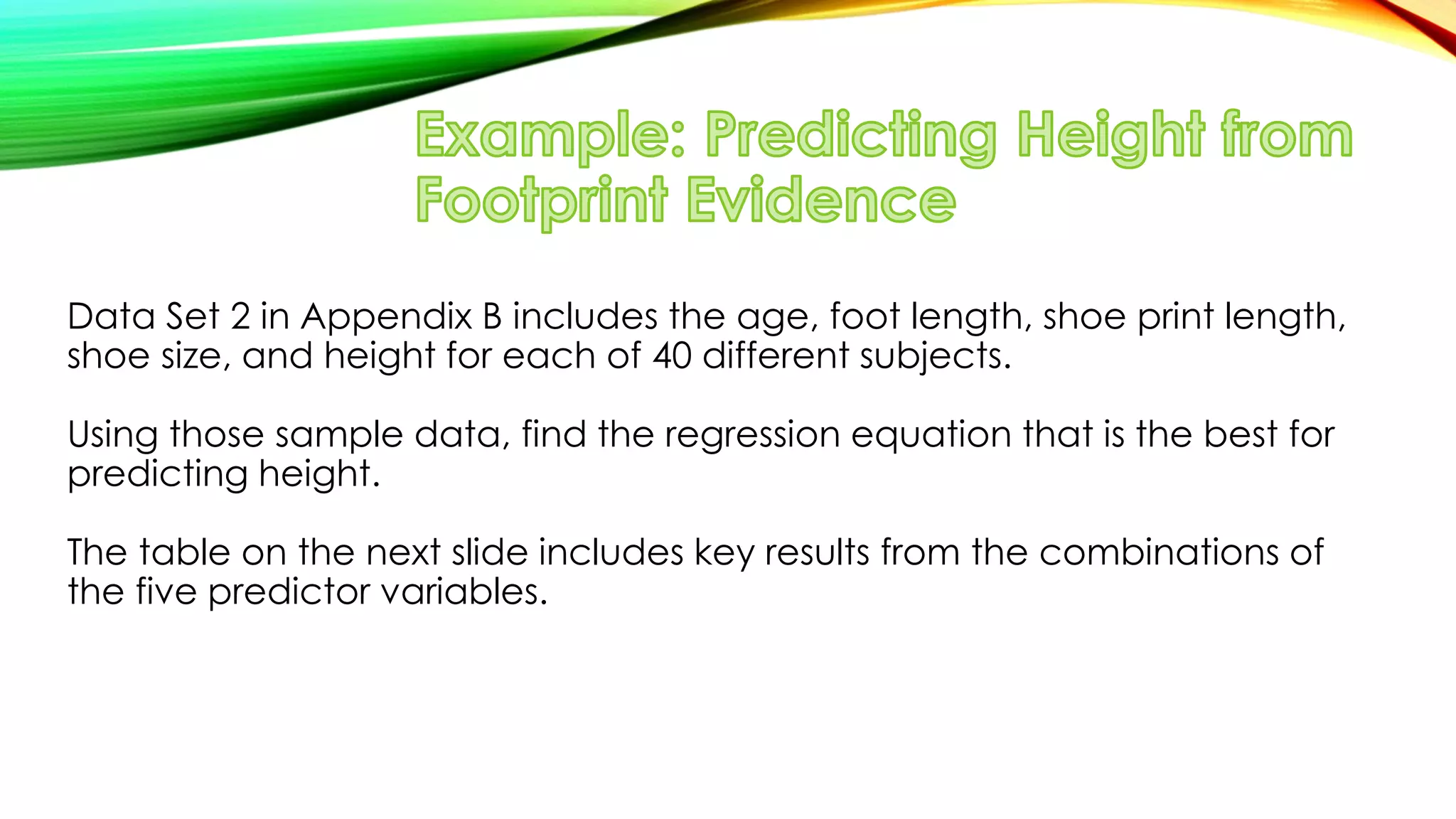 Multiple linear regression | PPT