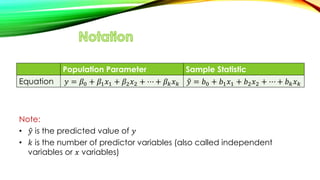 Multiple linear regression | PDF