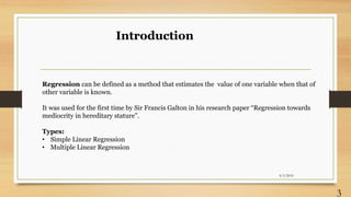 Multiple linear regression | PDF