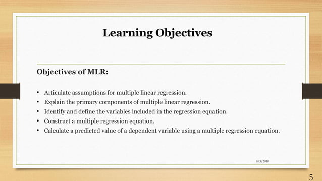 Multiple linear regression | PDF