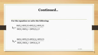Multiple linear regression | PDF
