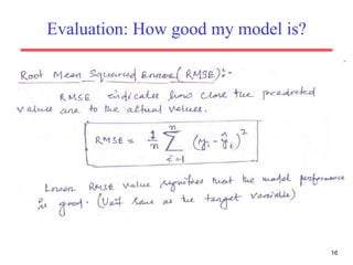 Multiple Linear Regression (MLR) is an extension of Simple Linear ...