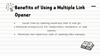 Multiple Link Opener | Multiple Url Opener | PDF