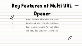Multiple Link Opener | Multiple Url Opener | PDF
