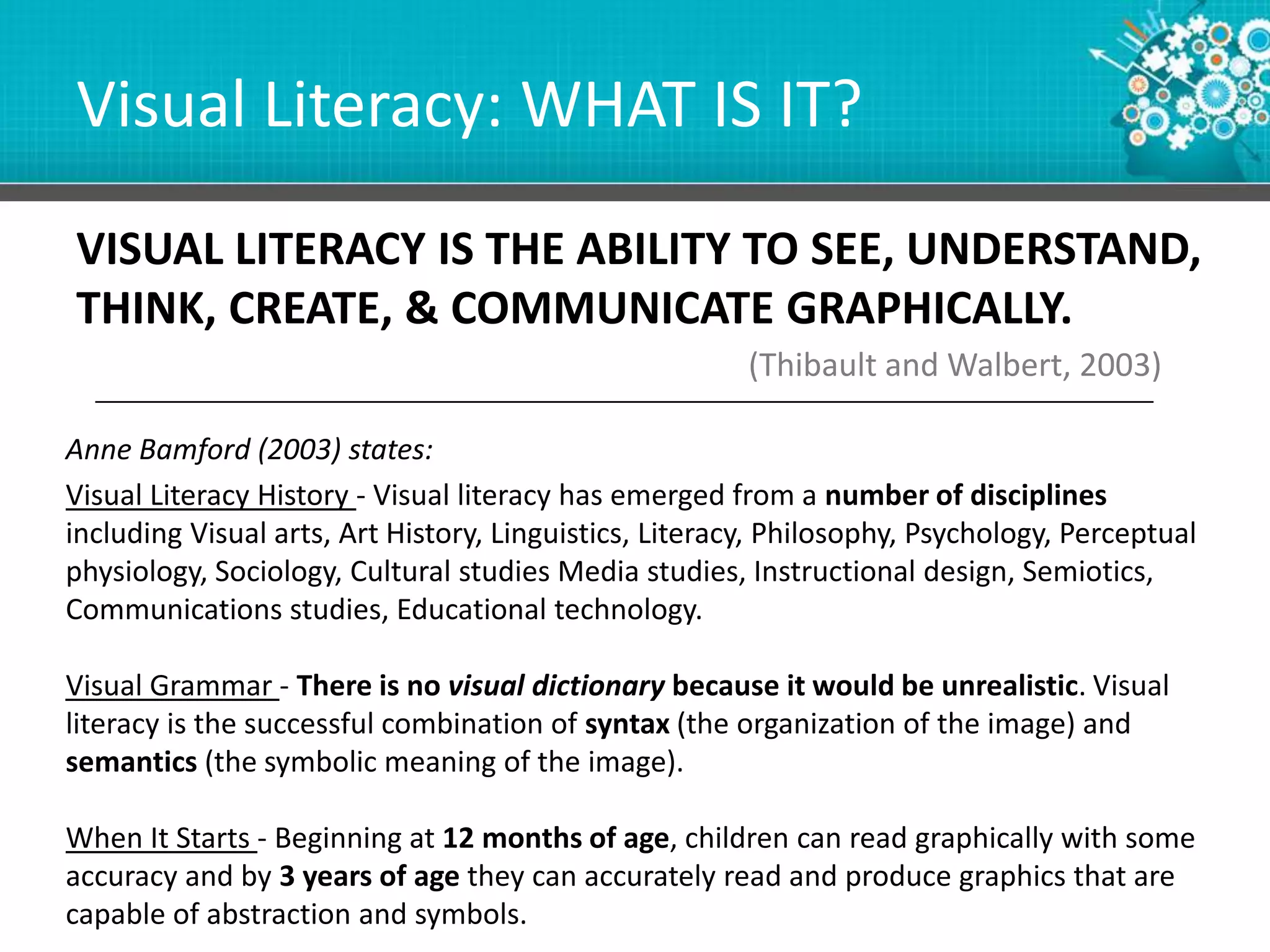 Visual Literacy | PPTX