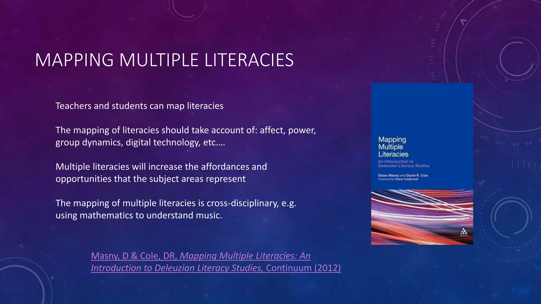 Multiple literacies theory (MLT) and TEFL | PPTX
