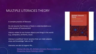 Multiple literacies theory (MLT) and TEFL | PPTX