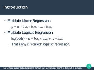 Multiple logistic regression | PPTX