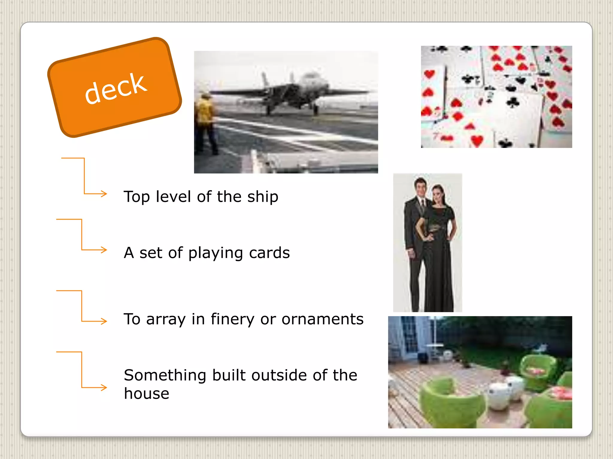 Multiple meaning words slide show | PPTX