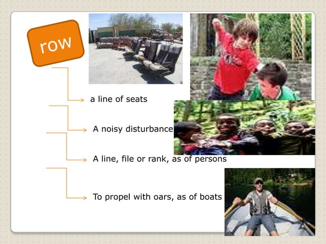 Multiple meaning words slide show | PPTX