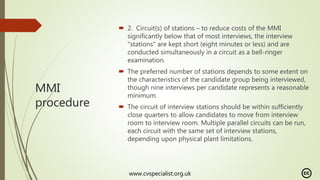 Multiple Mini Interviews for Medical, Dental, Pharmacy, and Veterinary ...