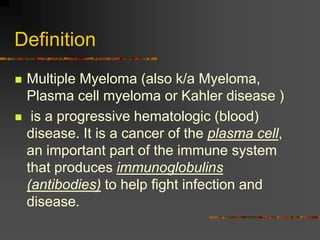 Multiple Myeloma | PPT