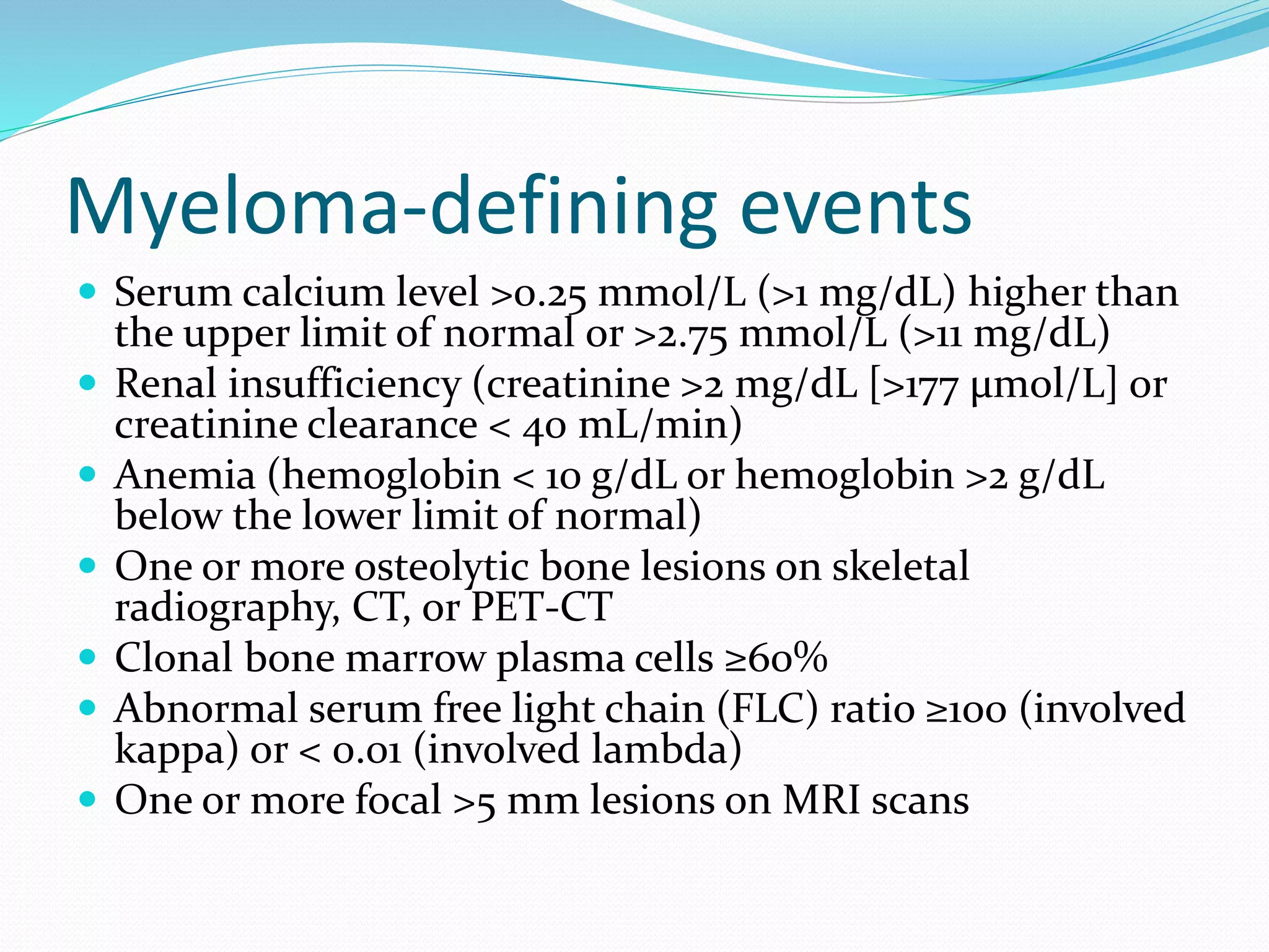 Multiple myeloma | PPTX